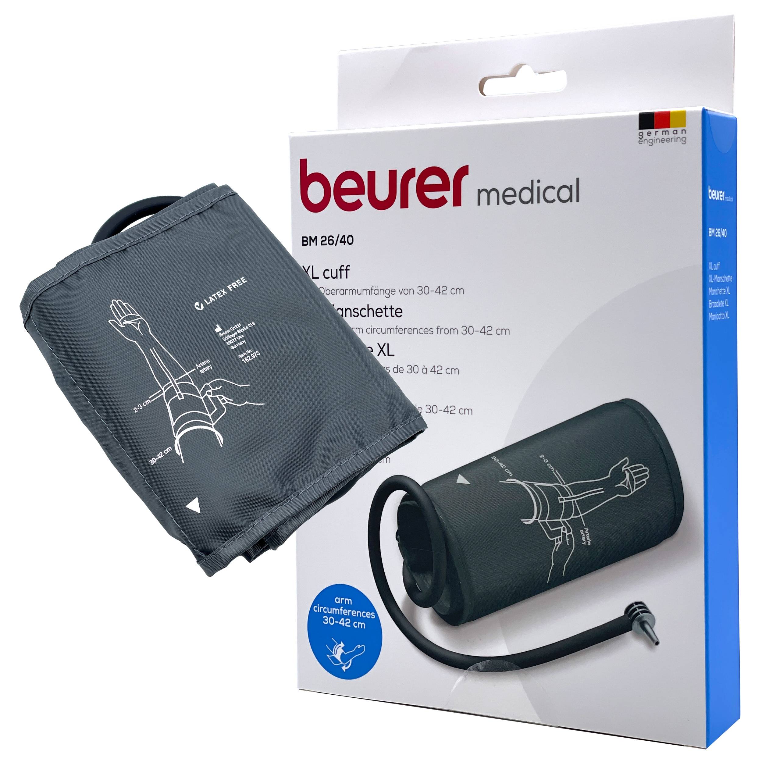 Beurer BM26,BM35 & BM40 XL-mansetti (30-42 cm) - Diabeteskauppa.fi